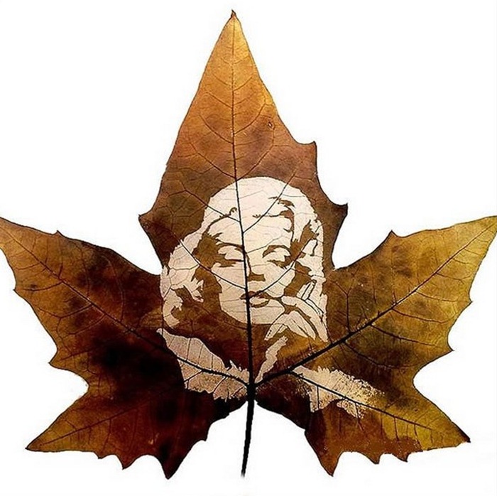 Amazing Leaf Carving Art | Amusing Planet